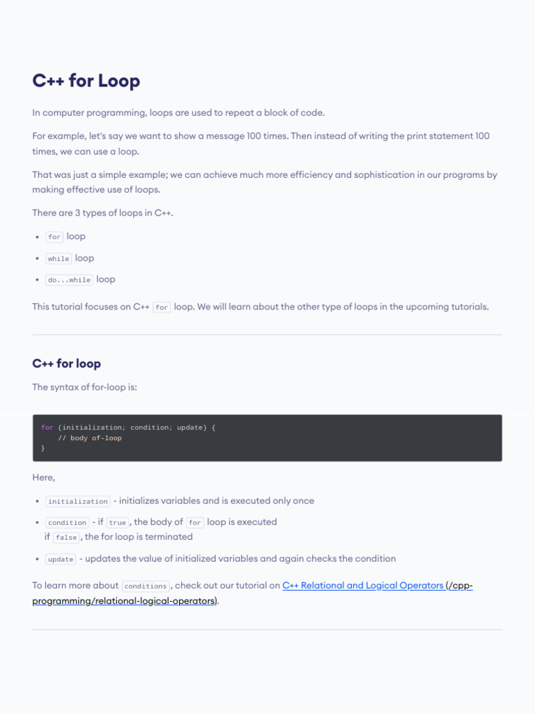 Repetitive Statements For Loop - Abdul Rehman | PDF | Control Flow | Computing
