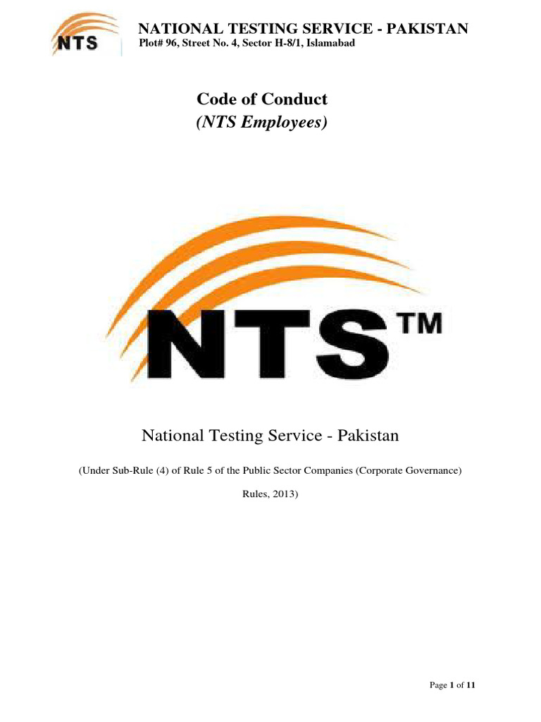 Code of Conduct | PDF | Conflict Of Interest | Confidentiality