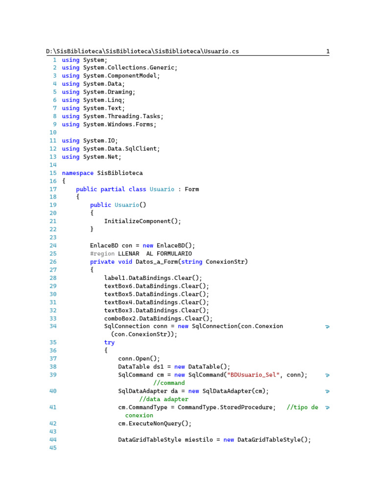 Usuario | PDF | Object Oriented Programming | Software Development