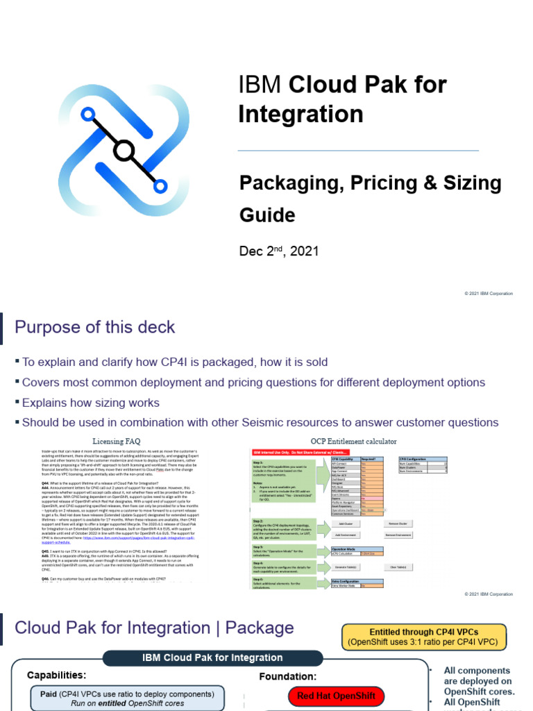 IBM Cloud Pak Integration Guide | PDF | Cloud Computing | Red Hat