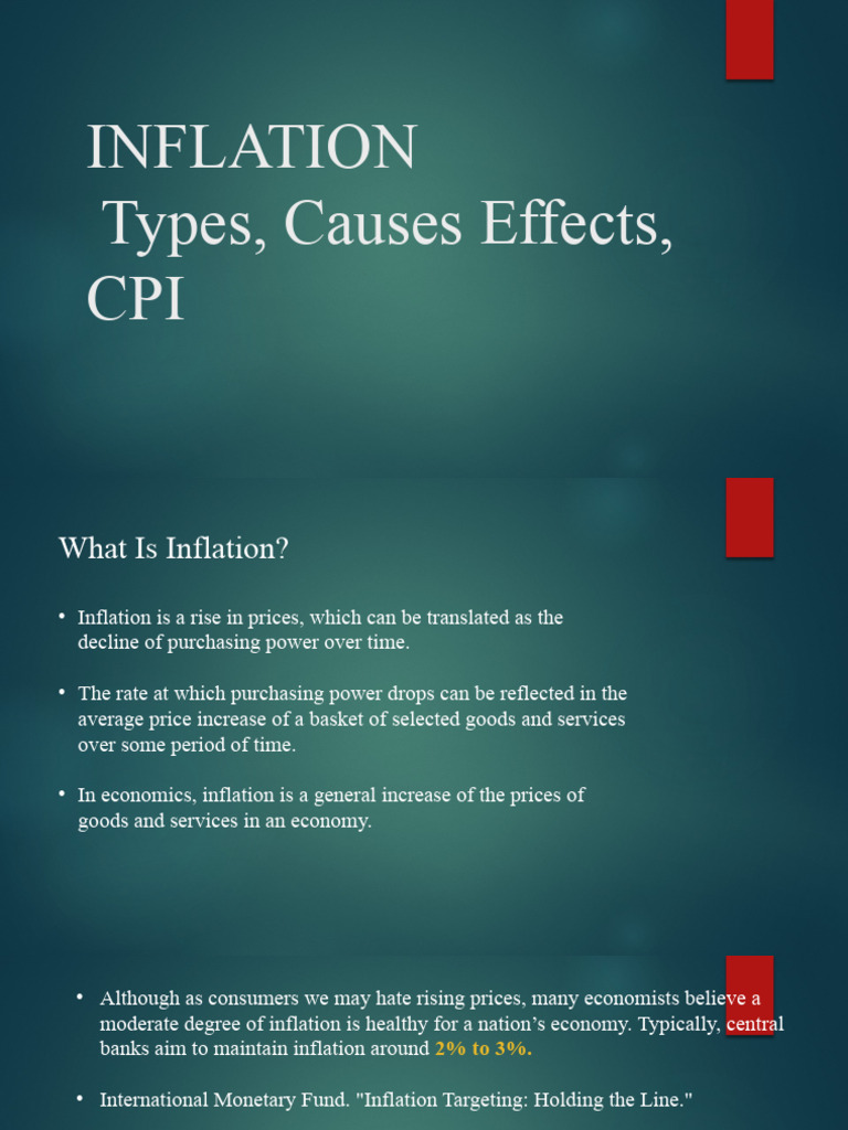 INFLATION | PDF | Cost Of Living | Inflation