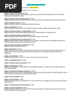 Ore Part 1 Study Plan | PDF | Dentistry