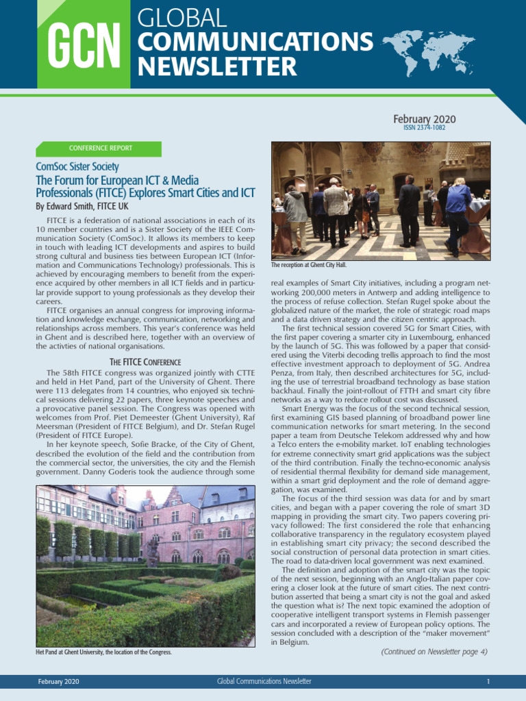 GCN 2020 02 | Download Free PDF | Internet Of Things | Institute Of Electrical And Electronics ...