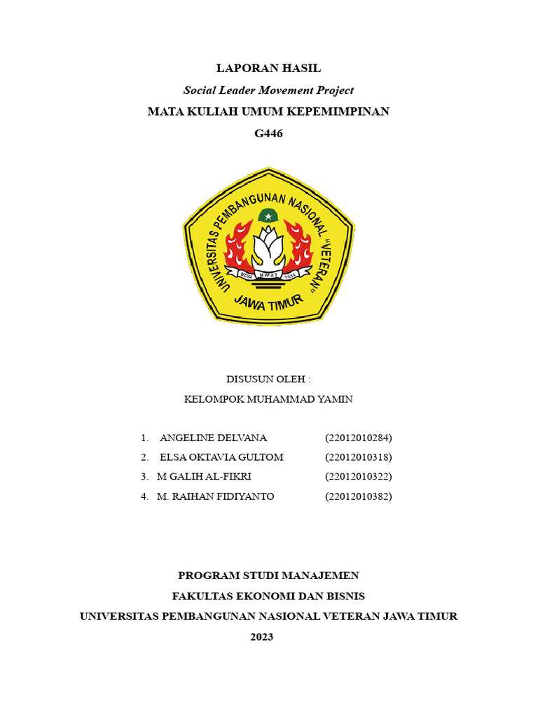 Laporan Hasil Project | PDF