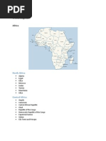 Sub Areas in Iata World Map | PDF