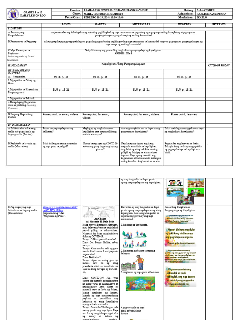 DLL Ap2 Q3 WK 4 | PDF