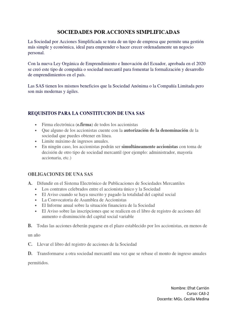 Sociedades Efrat | PDF | Sociedad de responsabilidad limitada | Compartir (Finanzas)