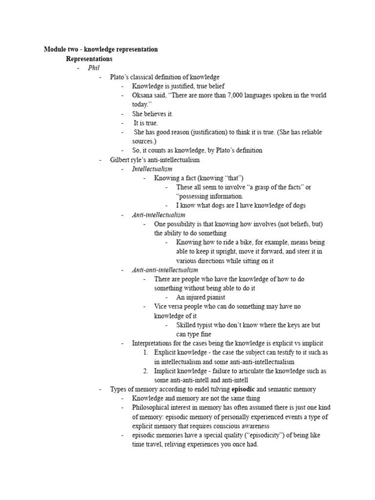 Cogs Final Writing Assignment Module Two | PDF | Knowledge | Memory