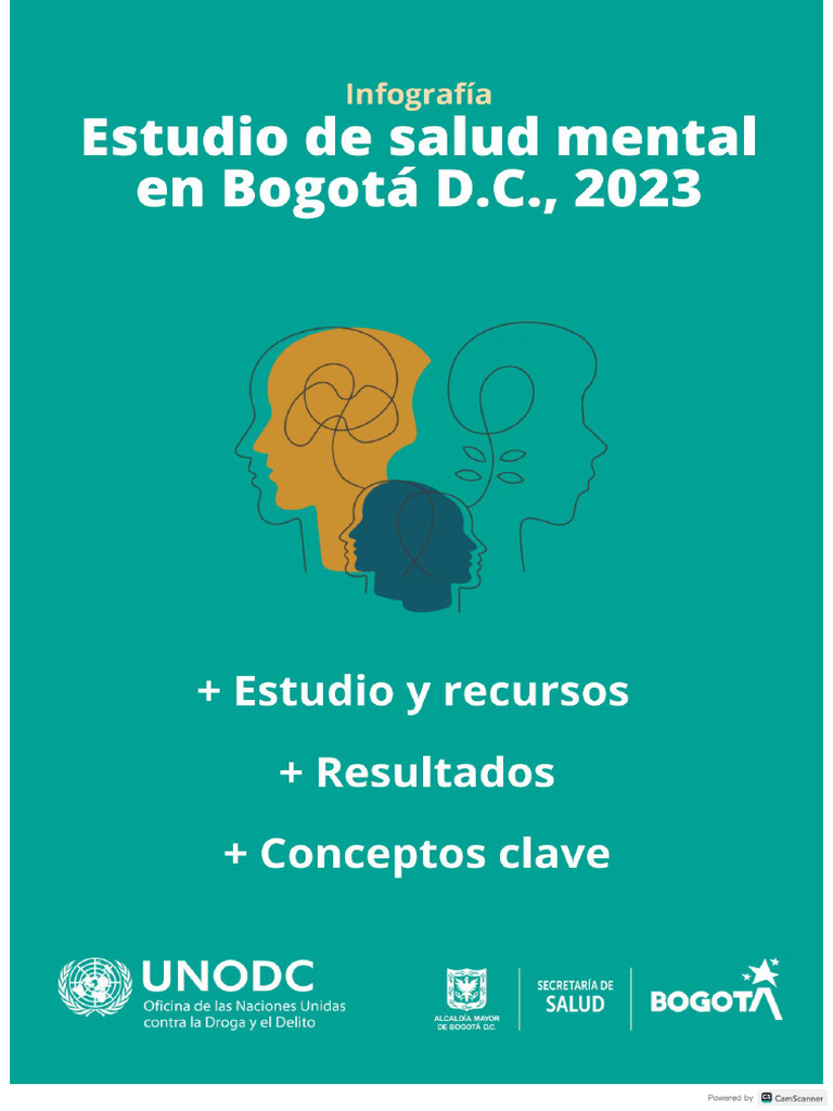 Infograf - A - Estudio de Salud Mental en Bogot - D.C., 2023 VF | PDF