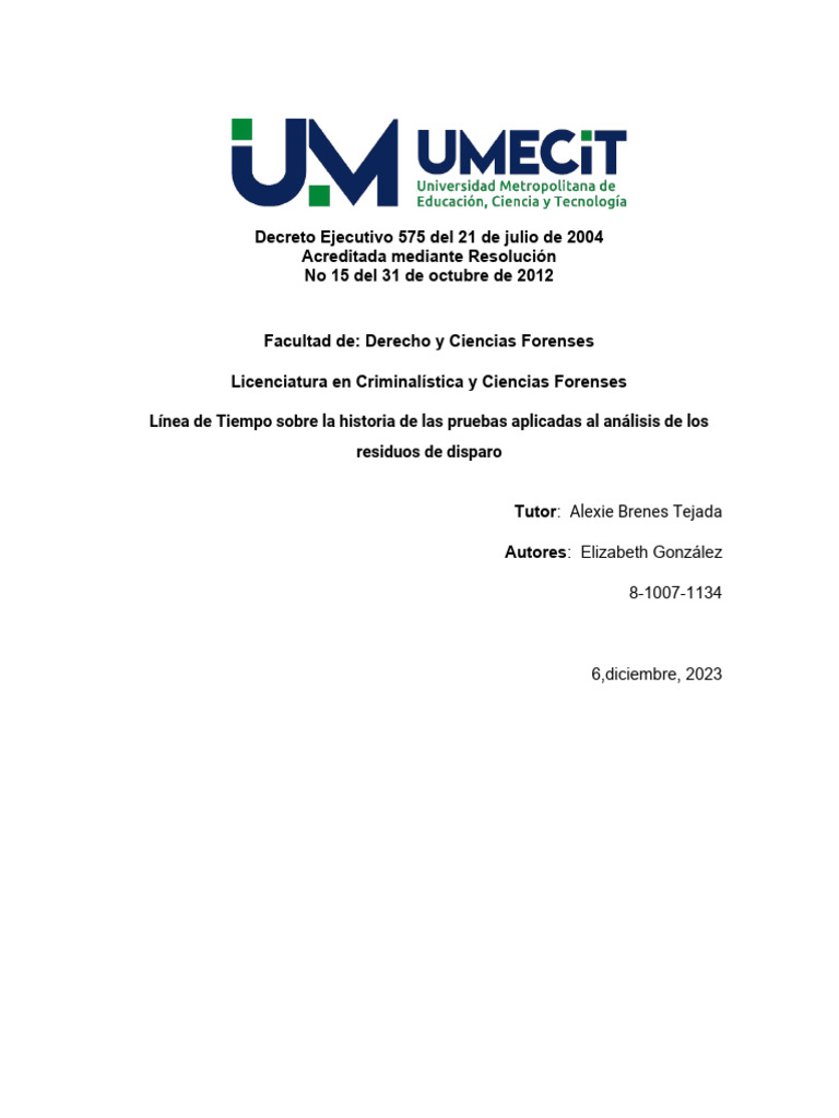 Linea Del Tiempo - Quimica | PDF | Ciencia forense | Método científico Linea Del Tiempo - Quimica | PDF | Ciencia forense | Método científico