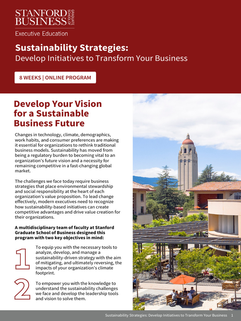 Sustainability Strategies | PDF | Sustainability | Business Model