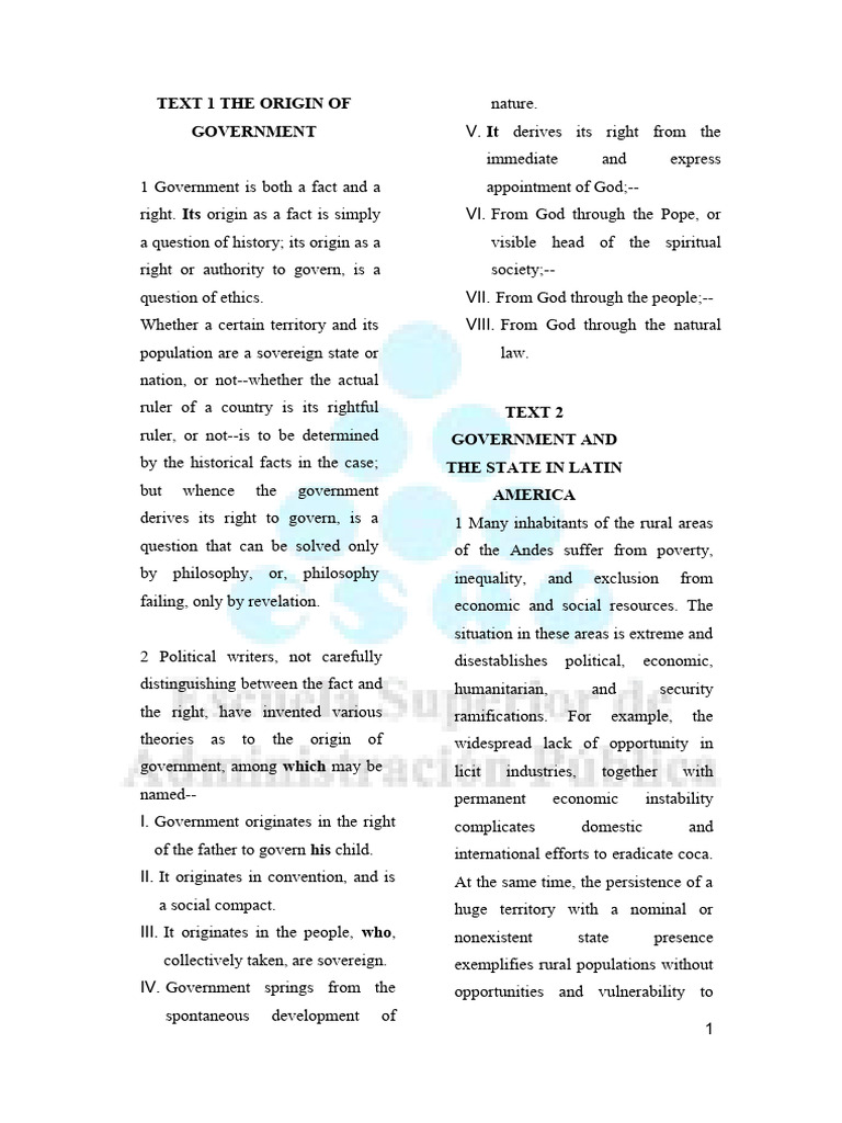 Origins and Ethics of Government | PDF | Measures Of National Income And Output | Real Versus ...