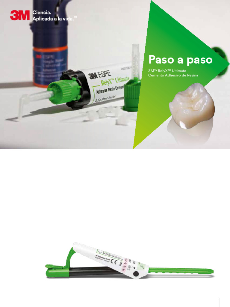 RelyX Ultimate-Paso-a-Paso SP LA | PDF | Materiales | Sector secundario ...