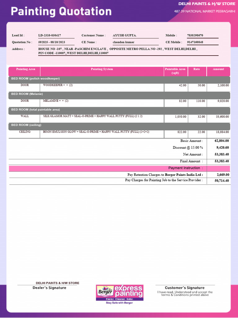 Estimate - Wed Oct 11 2023 122815 GMT+0530 (India Standard Time) | PDF ...