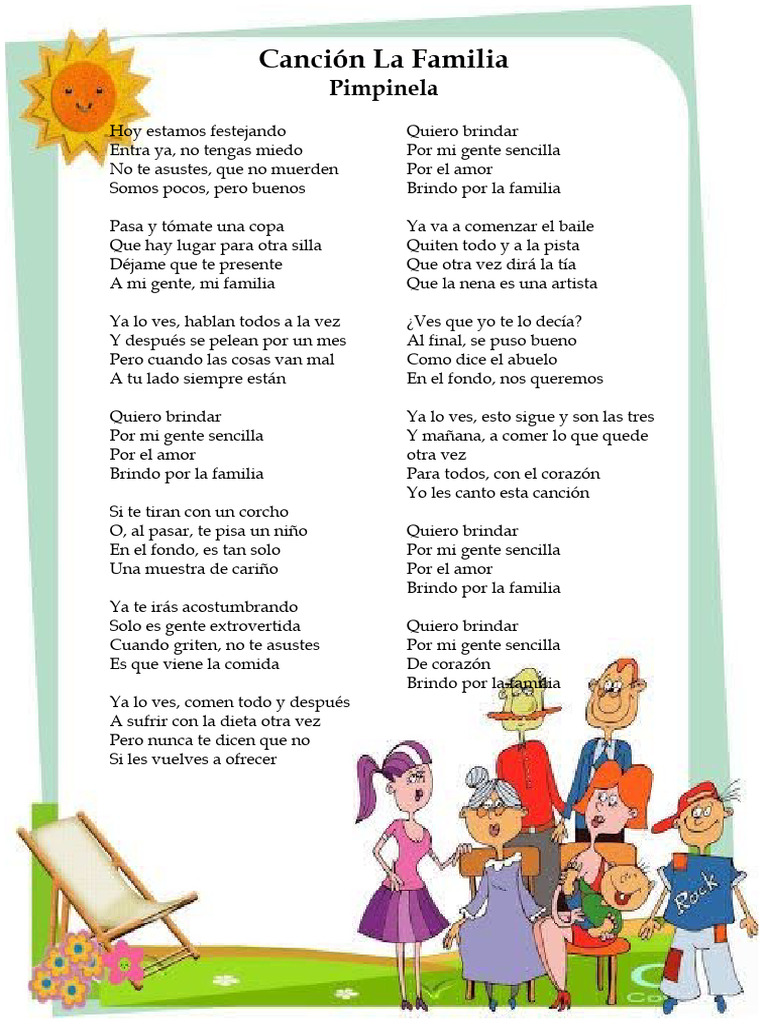 Canción La Familia | PDF