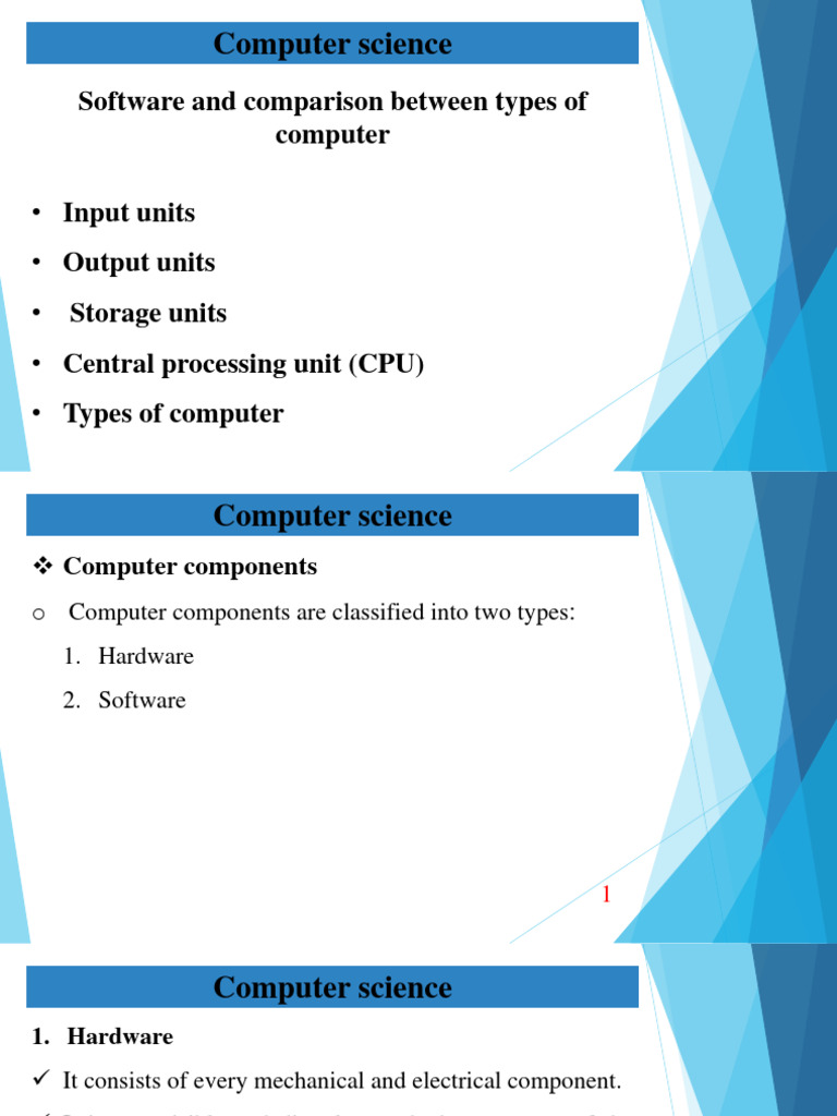 Computer Science L 2 | PDF | Cursor (User Interface) | Computer Hardware