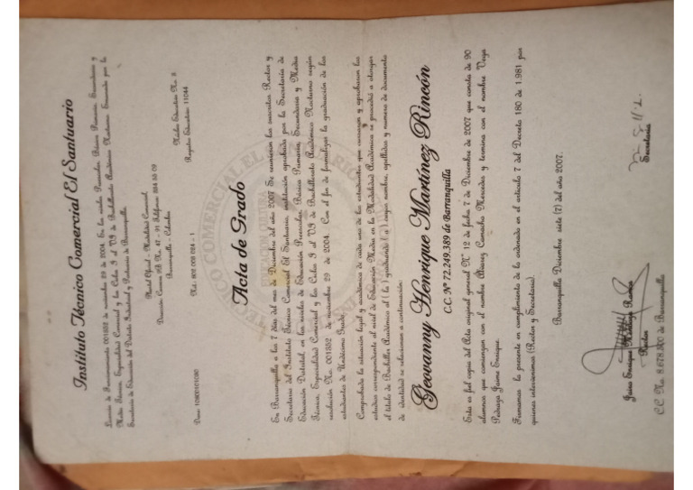 Diploma De Bachiller Pdf