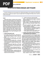 Blokada Liniowa Półsamoczynna I Samoczynna | PDF