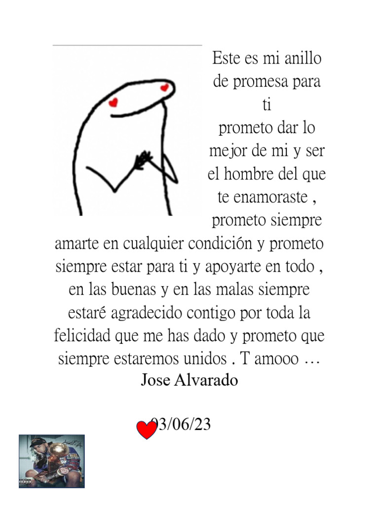 Este es mi anillo de promesa para ti | PDF