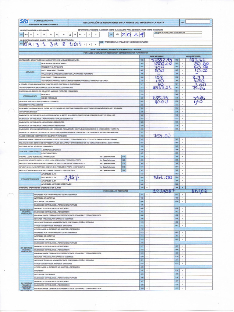 TAREA FORMULARIOS 103-104 - Andres Asencio006 | PDF