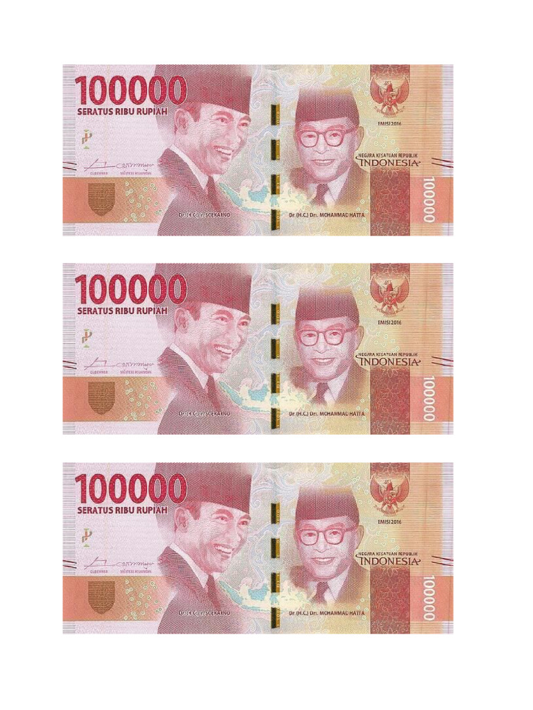Uang Mainan | PDF