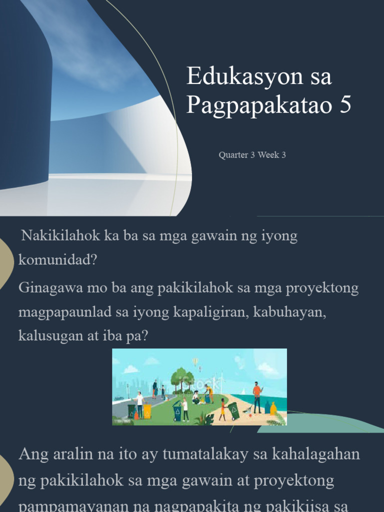 EsP 5 PPT Q3 W3 | PDF