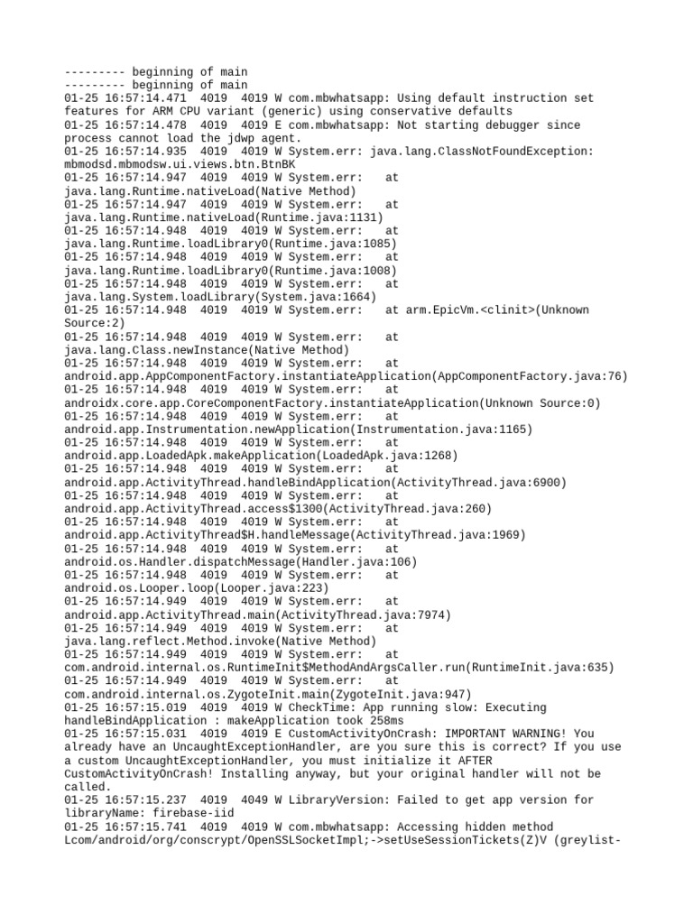 Logcat | PDF | Java (Programming Language) | Android (Operating System)