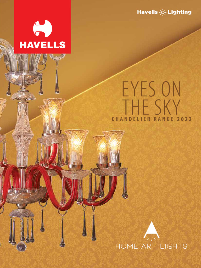 Havells Double Height Chandelier Catalouge-2022 | PDF | Lighting ...