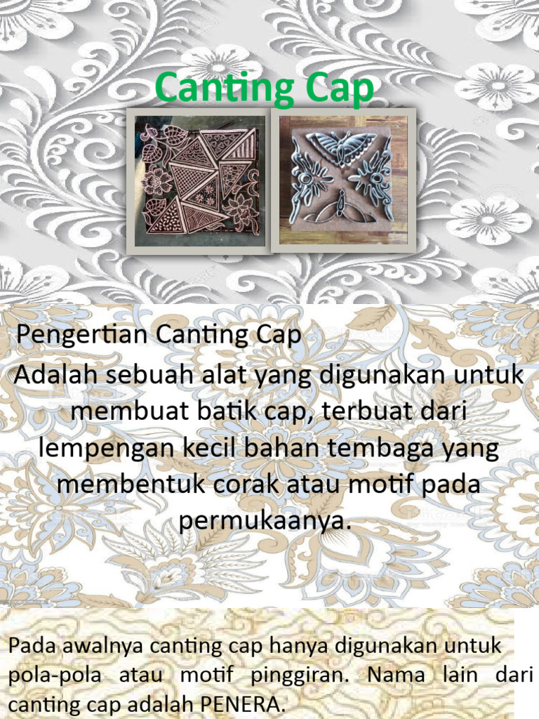 Presentation1 Canting Cap | PDF