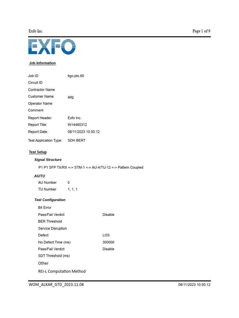 Pruebas Ber | PDF | Data Transmission | Computer Science
