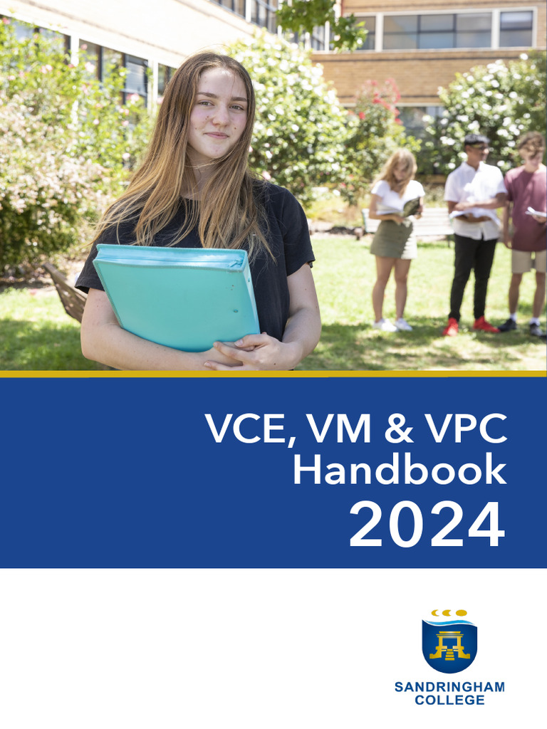 VCE, VM & VPC Handbook 2024 | PDF | Vocational Education | Educational ...