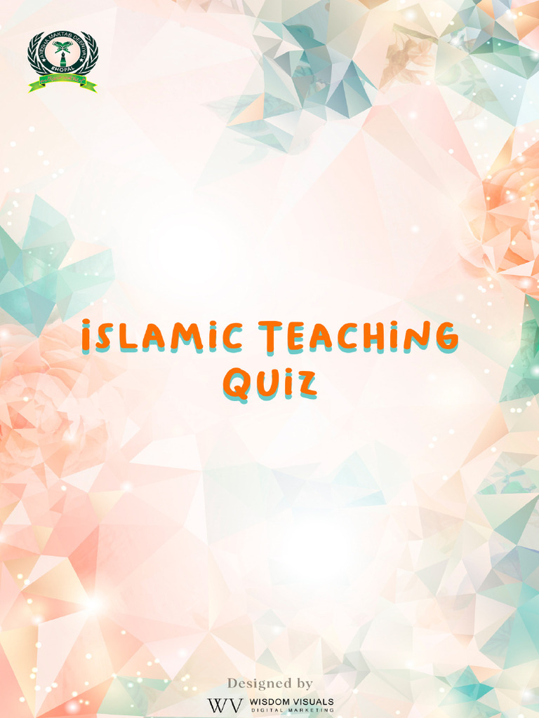 Islamic Teaching Quiz | PDF
