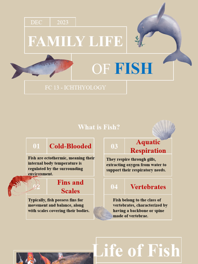 Family of Fish | PDF