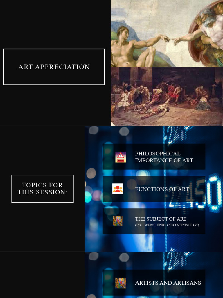 ART APPRECIATION Lesson 2 | PDF | Abstract Art | The Arts