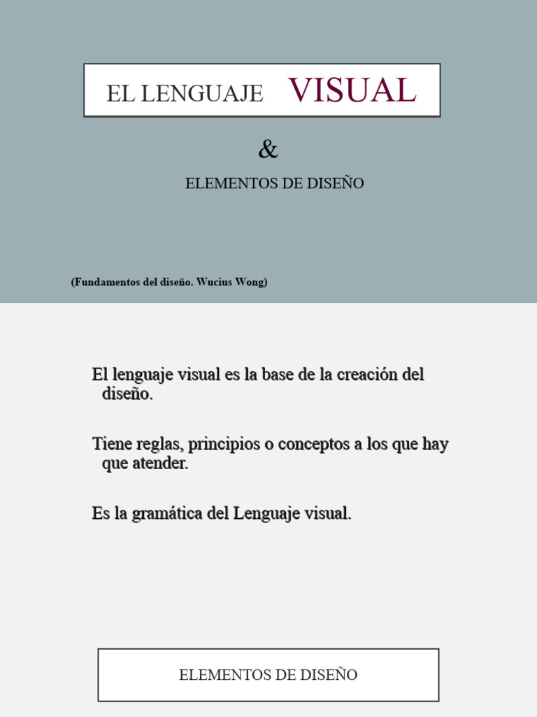 Fundamentos del Lenguaje Visual | PDF | Espacio | Diseño