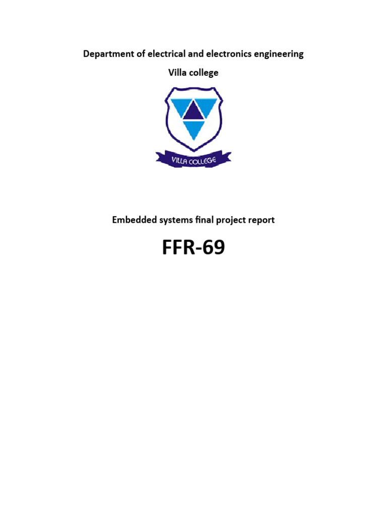 Embedded System Final Project Reportxxx | PDF | Firefighting | Vehicles