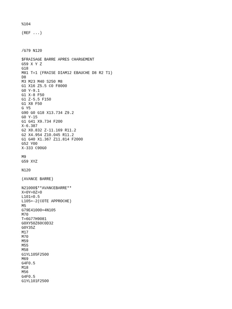 CNC Programming Instructions | PDF | Technology & Engineering