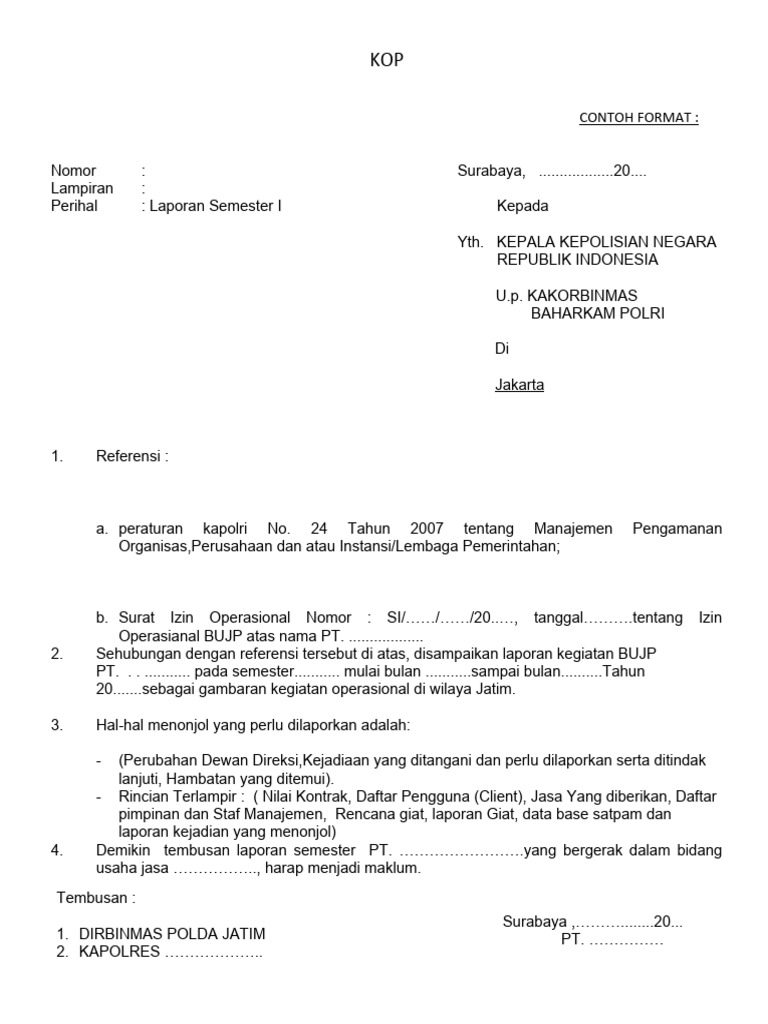 Contoh Lap Semester Terbaru 2023 | PDF