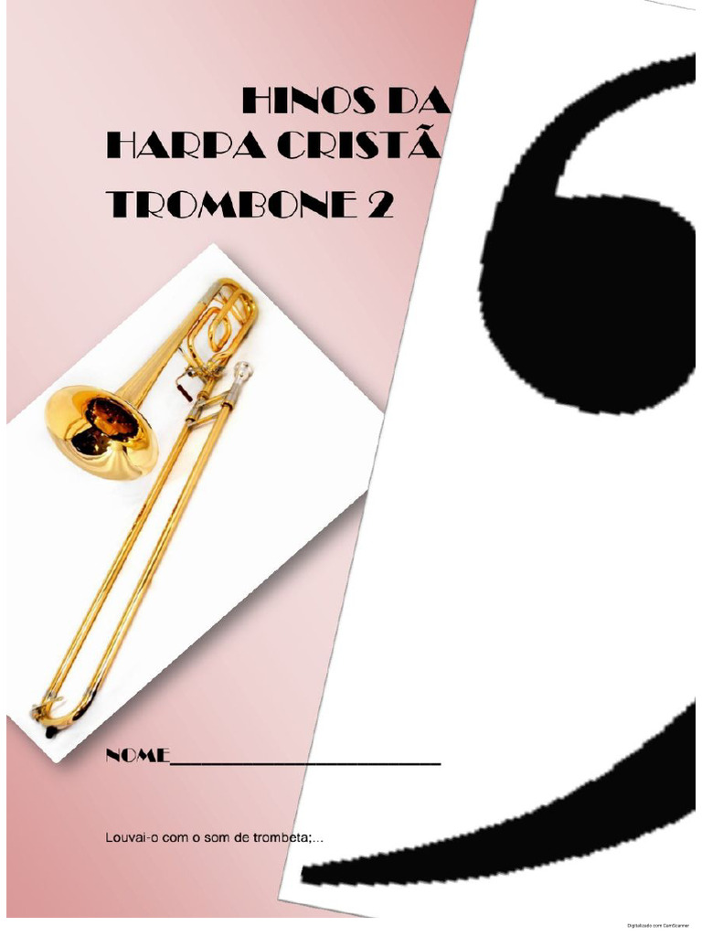 20 - Hinos Da Harpa Crista Â.2 - Trombone | PDF