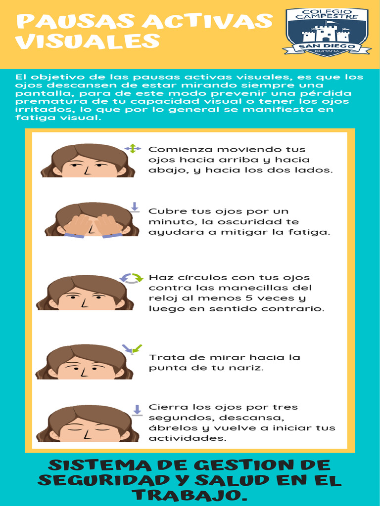 Pausas Activas Visuales: Sistema de Gestion de Seguridad Y Salud en El ...