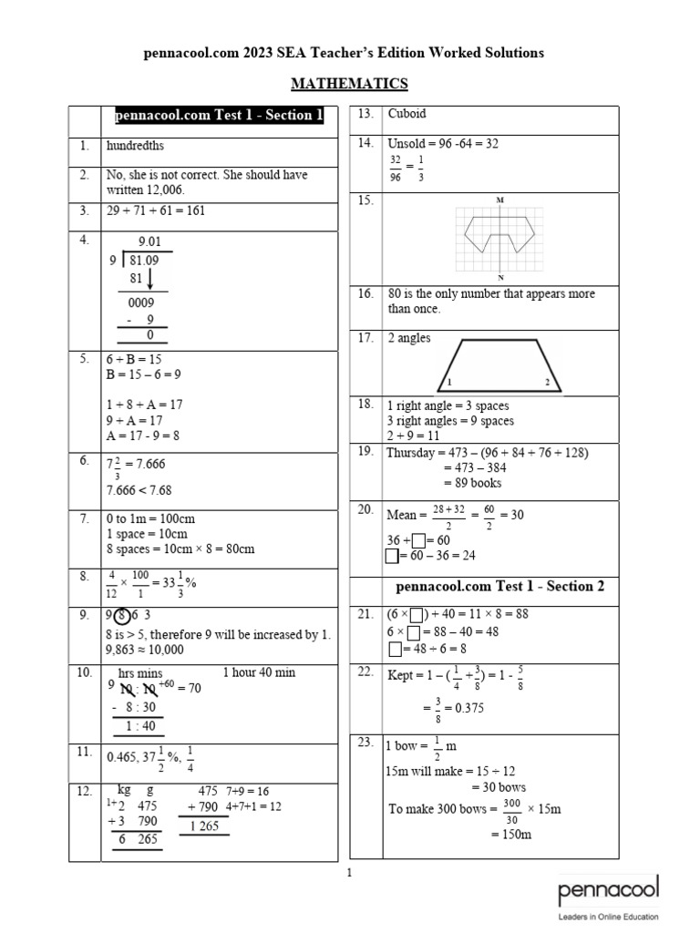 2024 Pt Worked Solutions Pdf Vertex Graph Theory Polytopes