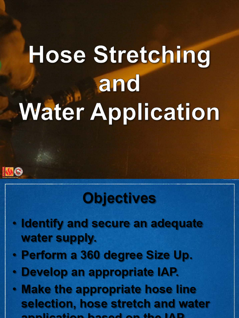 Hose Stretch PPT Lo Res v4 Web | PDF | Water | Firefighting