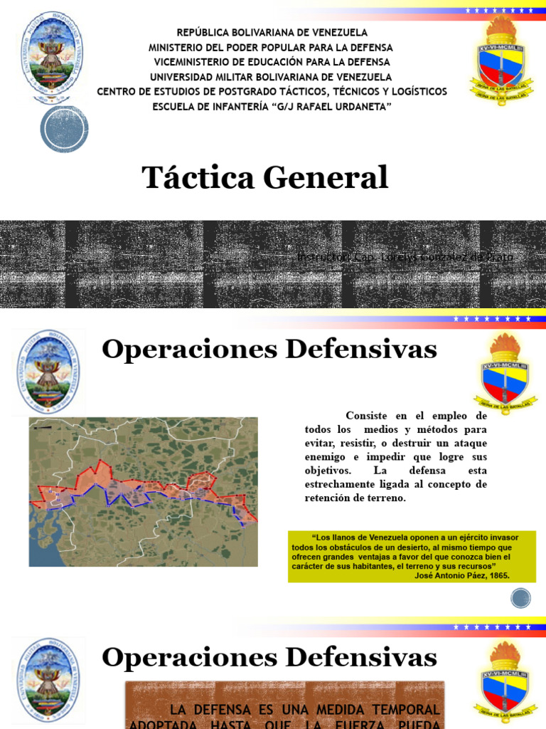 Operaciones Defensivas Militares | PDF | Relaciones Internacionales ...
