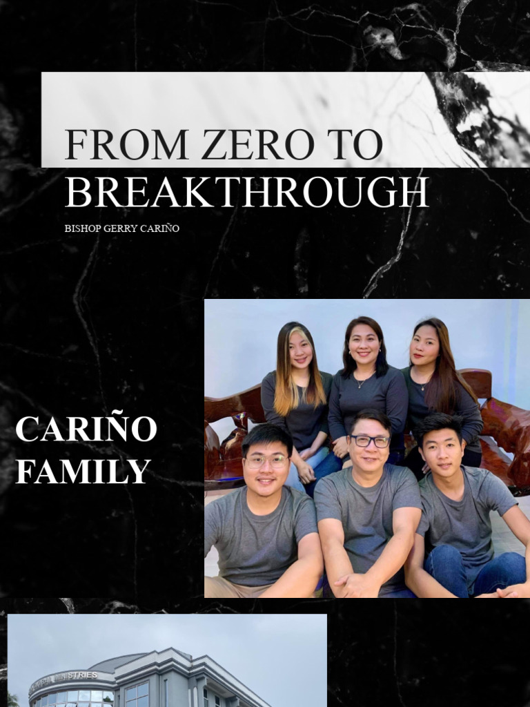 Zero To Breakthrough | PDF | Covenant (Biblical) | Abraham