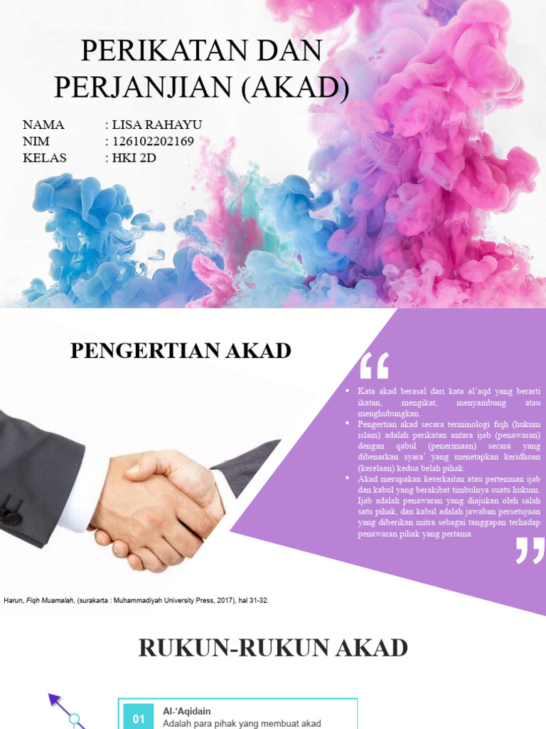 Perikatan Dan Perjanjian (Akad) | PDF