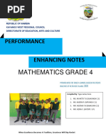 Grade 4 Mathematics Project Term 3 2024 - 051352 | PDF | Mathematics
