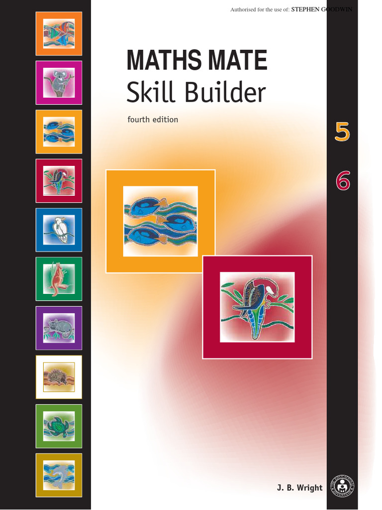 MathsMate5 6SkillBuilder 635888054532965000 | PDF | Worksheet | Teachers