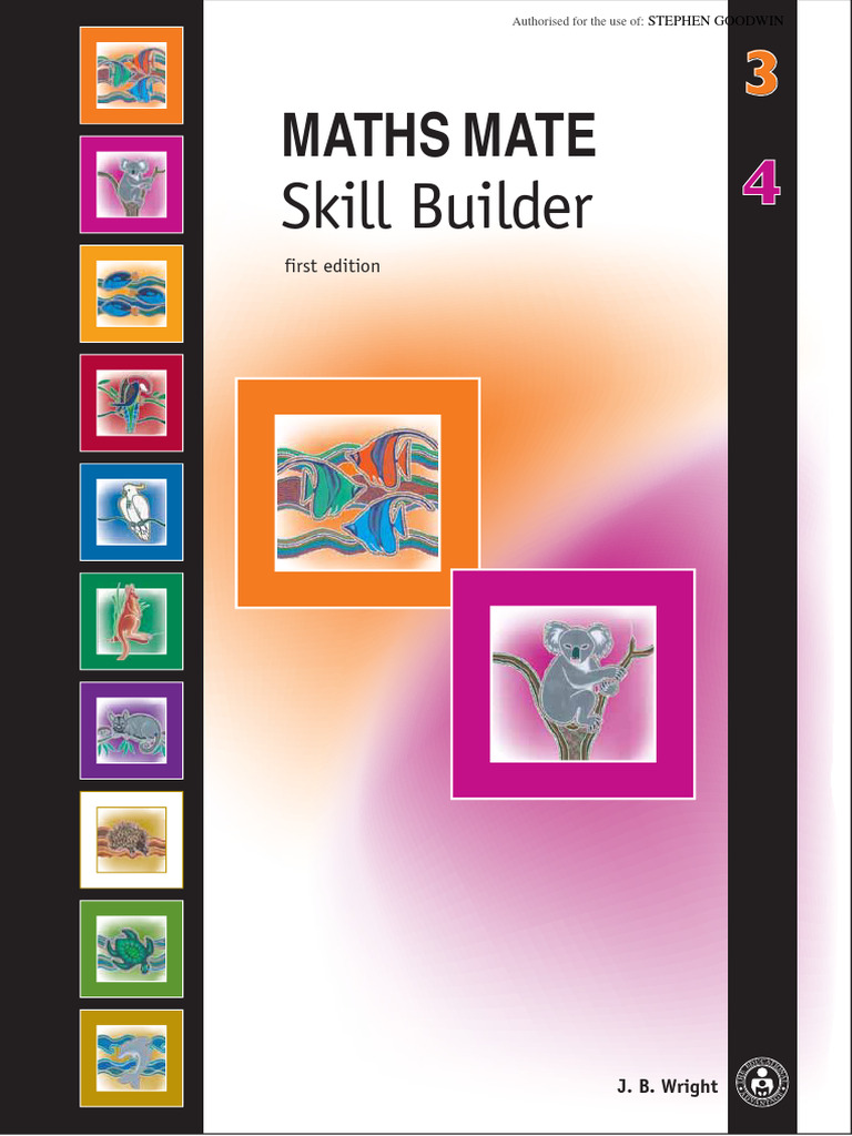 MathsMate3 4SkillBuilder 635953716941873750 | PDF | Multiplication | Worksheet