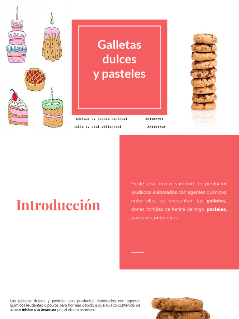 Galletas Dulces y Pasteles | PDF | Galleta | Cocina