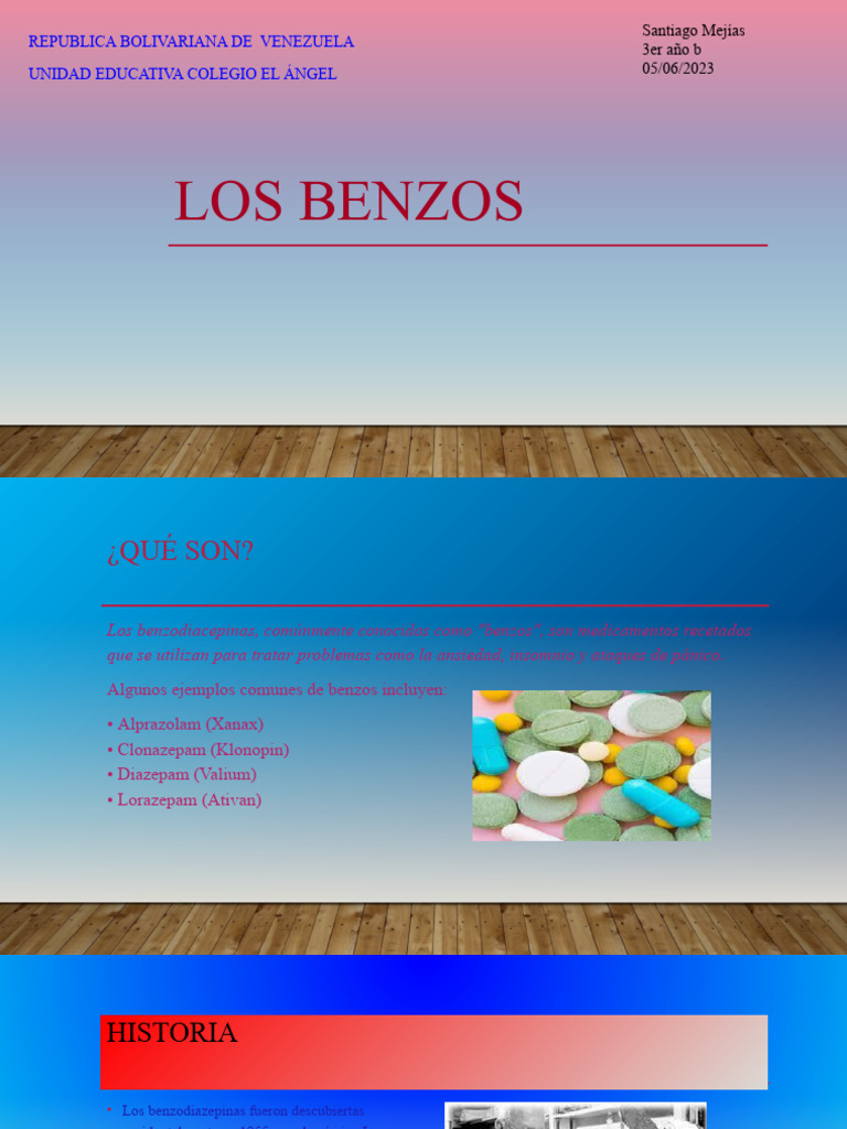 Los Benzos | PDF | Benzodiazepinas | Medicina CLINICA